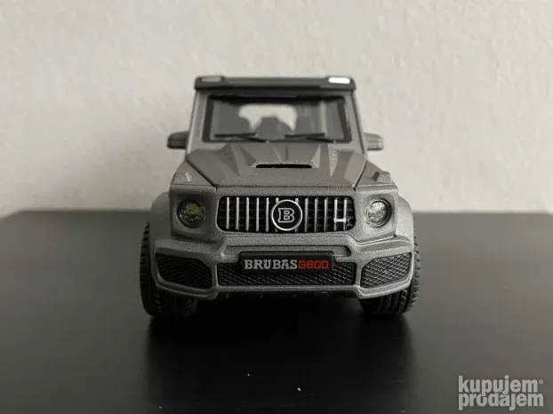 Mercedes G klasa Brabus metalna igracka metalni auto u razme ...