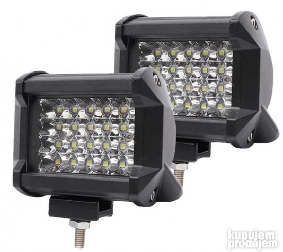 LED radna svetla 72W kockasta sa nosačima EKSTRA JAKA (PAR ...