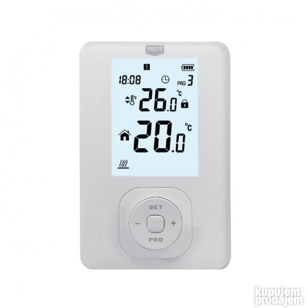 PROSTO Programabilni digitalni sobni termostat DST-304H - KupujemProdajem