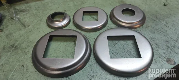 Rozetne za cev 60X60 mm metalne i aluminijumske - KupujemProdajem