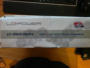 Fioka za hard disk LC POWER 3.5" LC-35U3-Hydra USB 3.0 crna ...