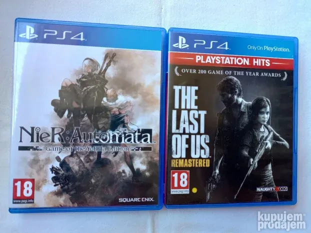 PS4 / PS5 - Nier Automata - GOTY & The Last Of Us - KupujemProdajem