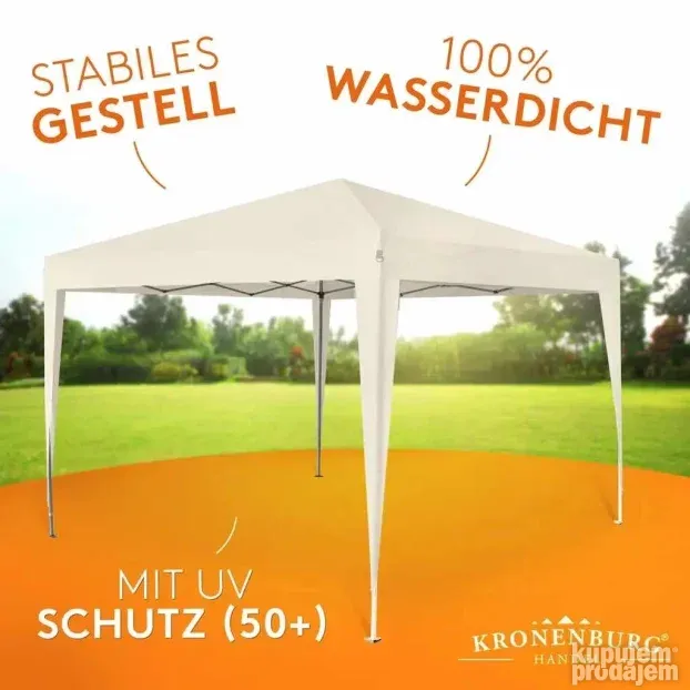 sklapajuci paviljon 3x3 novo - KupujemProdajem