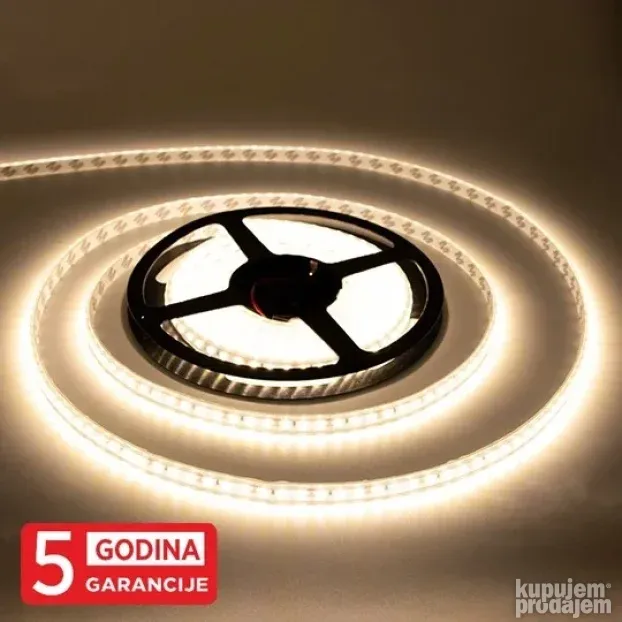 LED traka 5m 12V 10W 120 LED/1m IP65 MLO-2835-120-ML 4000K ...