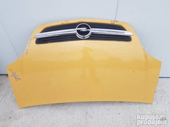 Hauba Opel Meriva Zuta Boja Maska - KupujemProdajem