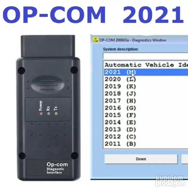 OP-COM 2021 Opcom Opel dijagnostika - KupujemProdajem