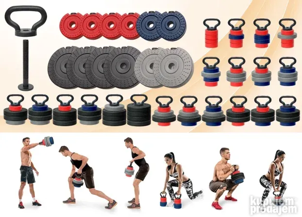 Rusko zvono/ podesivo Rusko Zvono Kombinacija RZ-4 / 6-20kg ...