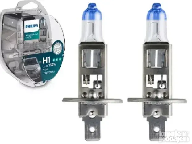 Philips 12V H1 55W +150% X-Treme Vision Pro 2kom - KupujemProdajem
