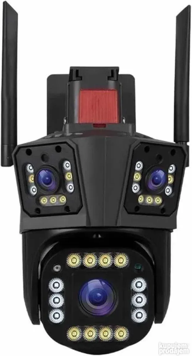 Wifi PTZ IP kamera 8K sa vise sociva 3 ekrana NOVO - KupujemProdajem