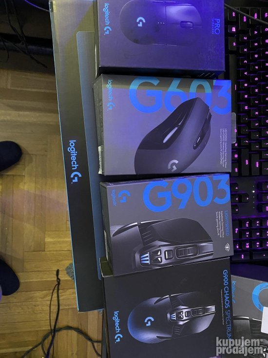 Logitech G pro wireless bezicni mis Hero 25600 dpi light - KupujemProdajem