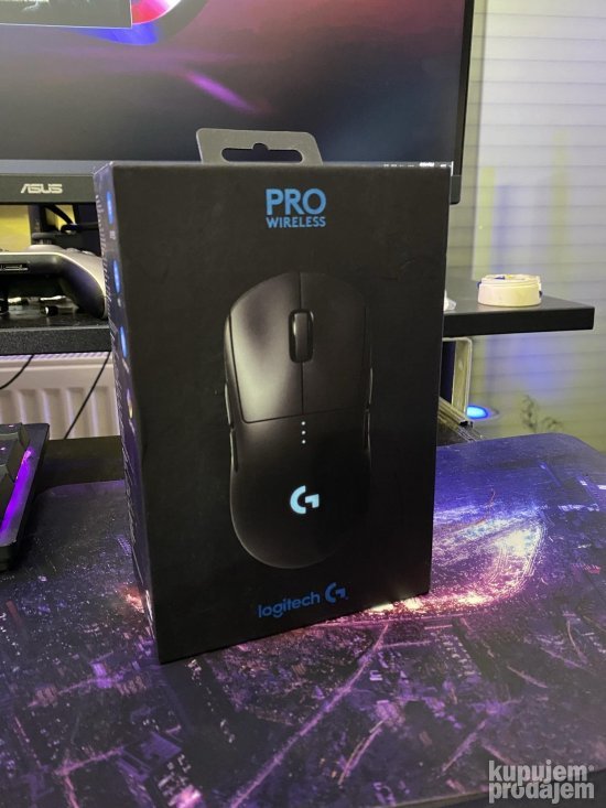 Logitech G pro wireless bezicni mis Hero 25600 dpi light - KupujemProdajem