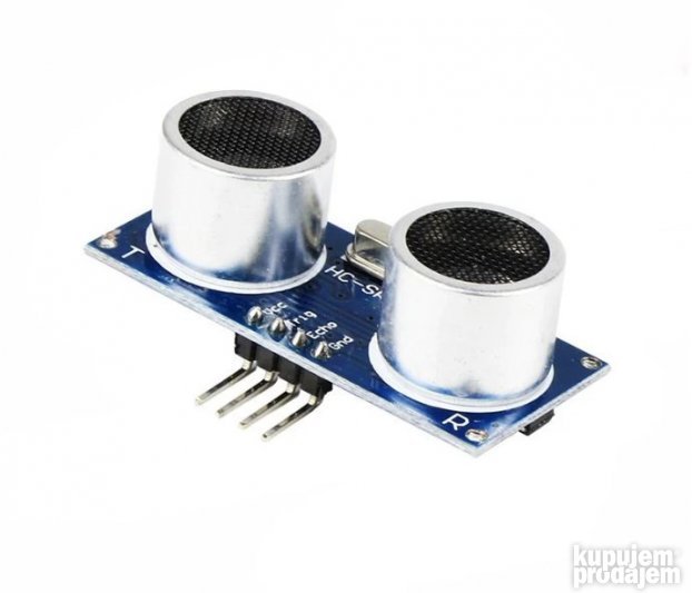Ultrazvučni senzor rastojanja (HC-SR04) - Arduino - KupujemProdajem