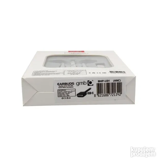 USB Type-C slušalice sa mikrofonom i volume kontrol Gembird ...