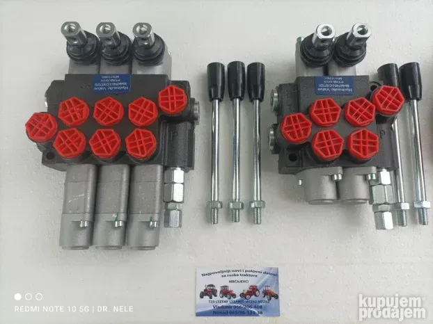 Razvodnik hidraulike za traktore, utovarace i cepace - KupujemProdajem