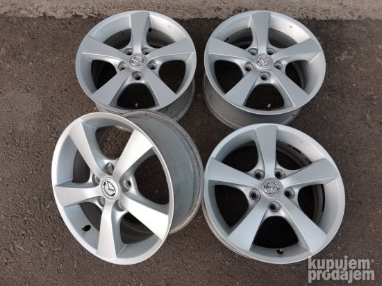 Mazda alu felne 16 5x114,3 ORIGINAL CX-3 3 323 5 6 Premacy P ...