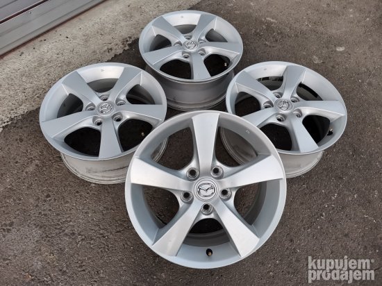 Mazda alu felne 16 5x114,3 ORIGINAL CX-3 3 323 5 6 Premacy P ...