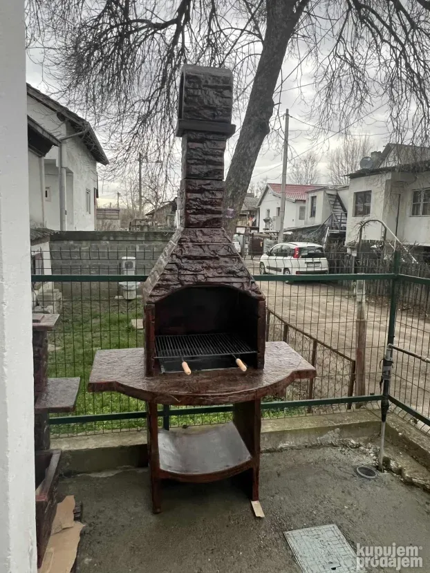 Betonski rostilj prelep izgled Novo - KupujemProdajem