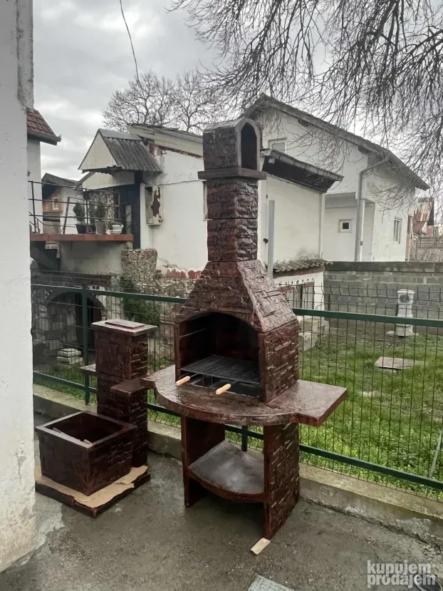 Betonski rostilj prelep izgled Novo - KupujemProdajem