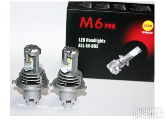 LED sijalica H4 set M6 PRO - KupujemProdajem