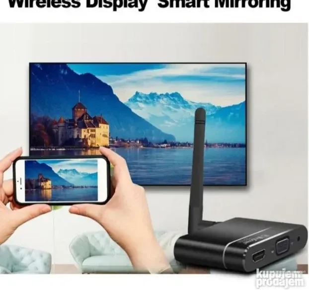MiraScreen X6W Wi-Fi HDMI vga prijemnik za TV - KupujemProdajem
