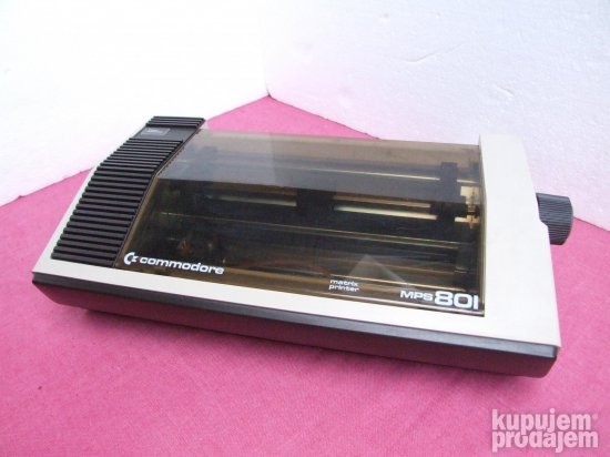 Commodore MPS801 Matrix Printer - KupujemProdajem