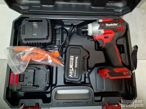 Makita Aku udarni odvijac 128v dve baterije - KupujemProdajem
