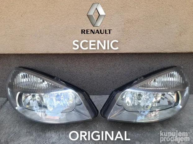 farovi far renault reno scenic 2 senik ORIGINAL - KupujemProdajem