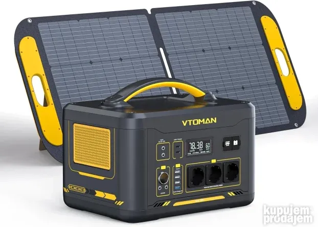 Solarni Generator VTOMAN 1000w sa panelom - KupujemProdajem