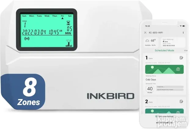 Inkbird IIC-800-WIFI kontroler za prskalice/zalivanje - KupujemProdajem