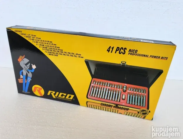 RICO set torexa i imbusa - 41 komad - KupujemProdajem