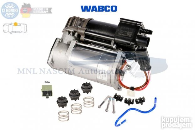 BMW X5 F15 M F85 orginalni Wabco kompresor 37206875177 Wabco ...