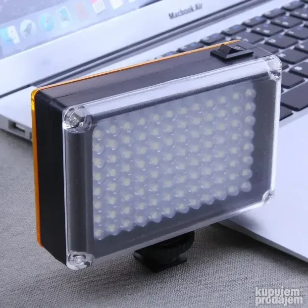 LED Reflektor 96 Dioda 2 Filtera Zuti i Beli Foto Video - KupujemProdajem