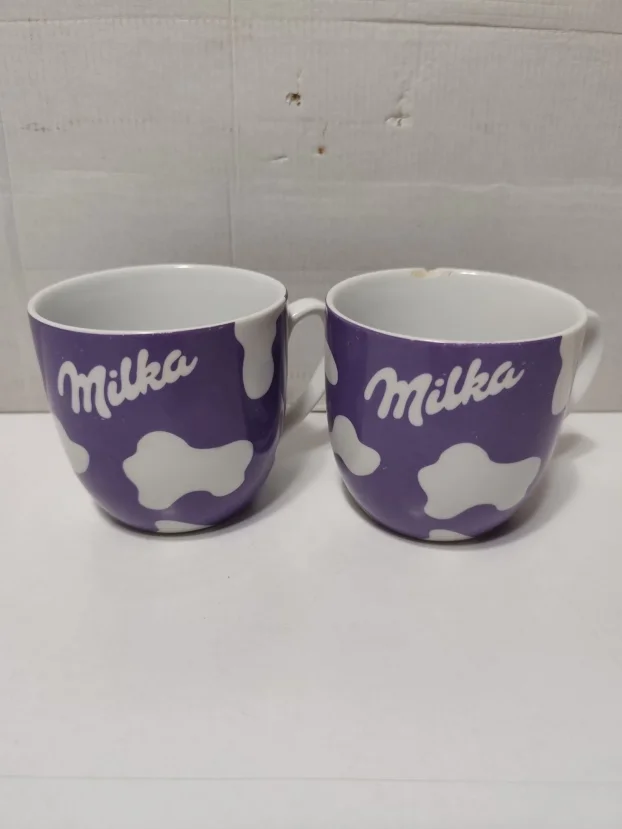 Keramička šolje - Milka (Cena za obe) - KupujemProdajem