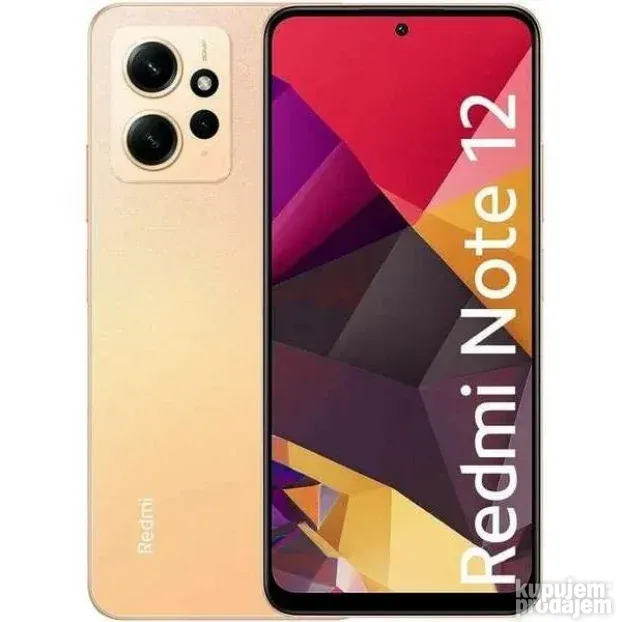 Redmi Note 12 8/256GB Sunrise Gold - KupujemProdajem