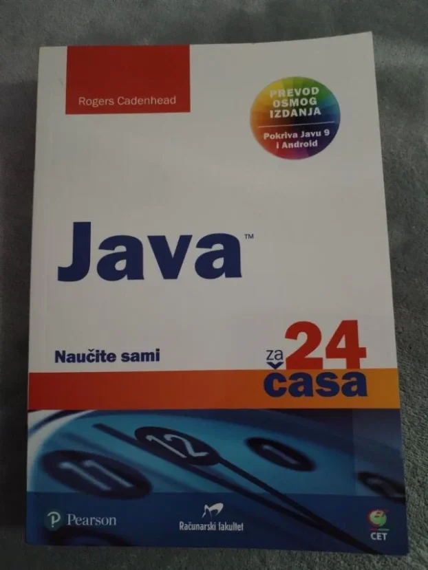 Knjiga Java programiranje za 24 casa, Rogers Cadenhead - KupujemProdajem