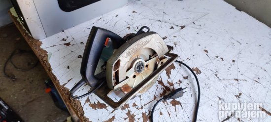 el rucni cirkular black&decker dn57/d17 800w. - KupujemProdajem