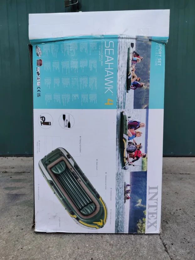 Intex Seahawk 4 veliki camac nosivost 480kg sa opremom - KupujemProdajem