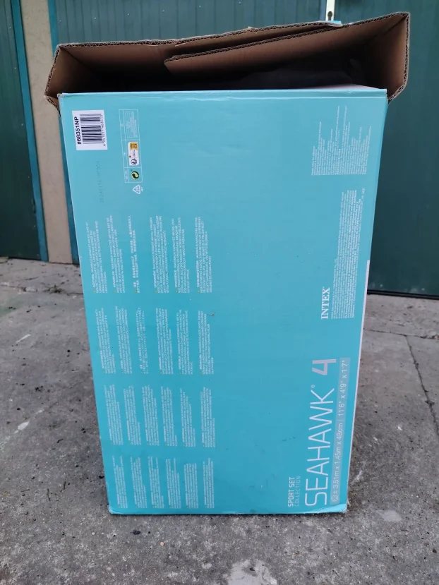 Intex Seahawk 4 veliki camac nosivost 480kg sa opremom - KupujemProdajem