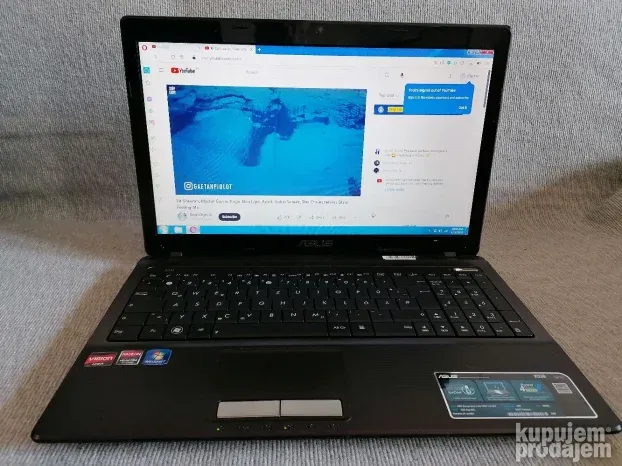 Laptop Asus X53b 4Gb Ram 500Gb Hard baterija 3 sata - KupujemProdajem