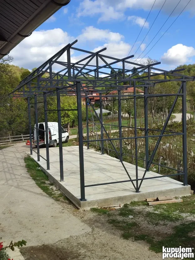 metalne-montažne konstrukcije, hale, garaže - KupujemProdajem