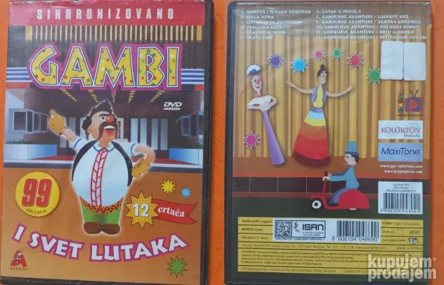 Crtani film bajka dvd crtaći razni - KupujemProdajem