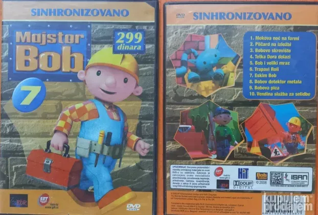 Crtani film bajka dvd crtaći razni - KupujemProdajem