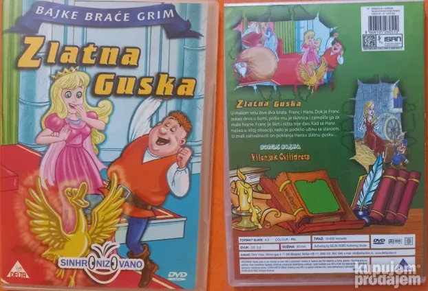 Crtani film bajka dvd crtaći razni - KupujemProdajem