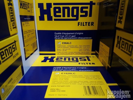 Filteri HENGST mali servis MERCEDES A klasa W169 - KupujemProdajem
