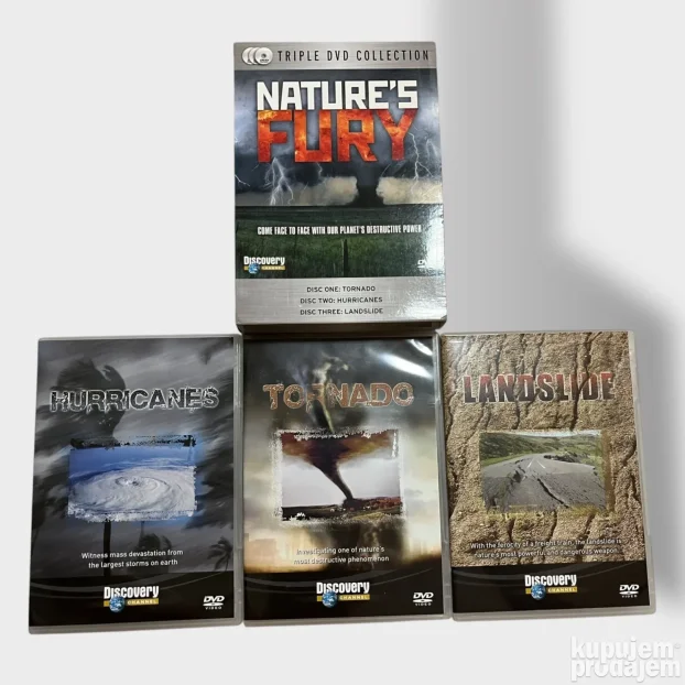 Nature fury documentary Box set Engleska - KupujemProdajem