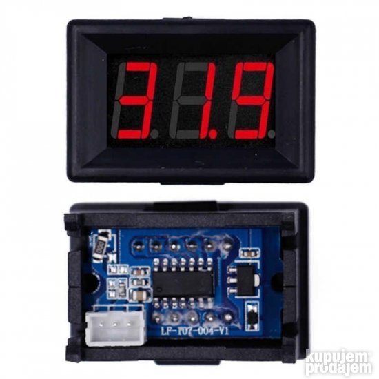 Voltmetar - merenje jednosmernog napona 0-100V - KupujemProdajem