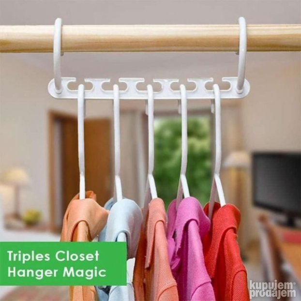Magični ofinger 8 u 1 štedi vaš prostor u ormaru - KupujemProdajem