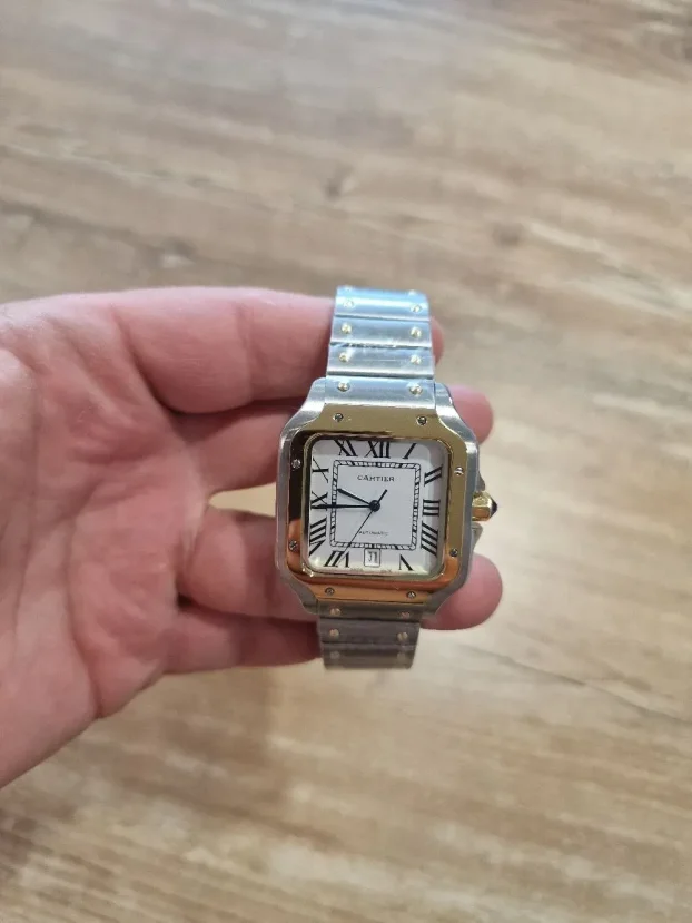 Cartier Santos sat muski 2025 najbolja ponuda - KupujemProdajem