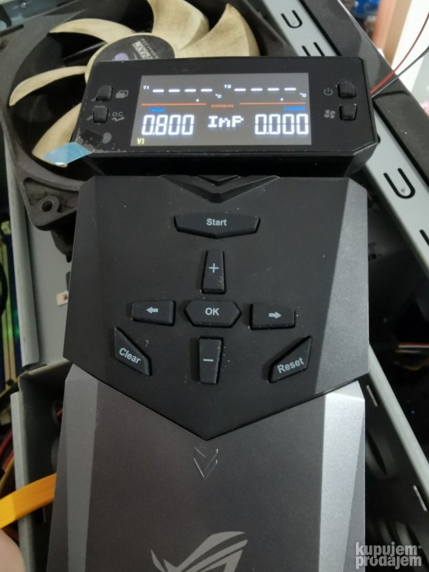 Asus OC Panel, ROG Overclocking Command Center - KupujemProdajem
