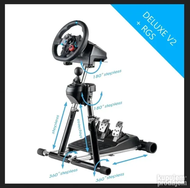 Wheel Stand Pro V2 Deluxe RGS Modul Logitech G29 G920 G923 ...
